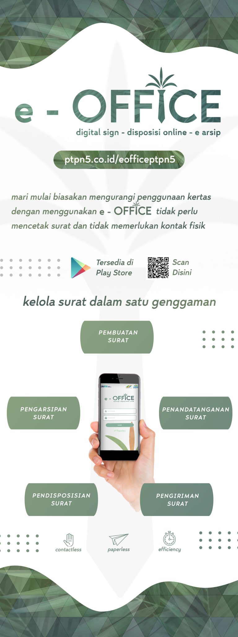 PTPN V implementasikan eOffice – PT Perkebunan Nusantara IV Regional III